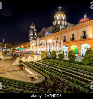 Downtown plaza and cathedral of Toluca, Mexico Stock Photo - Alamy