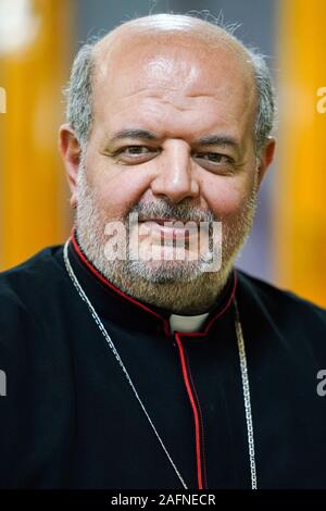 Bischop Thomas Adly, Coptic Catholic Diocese of Gizah, Cairo, Ägypten ...