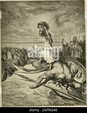 Sling of David with Five Smooth Stones a Story from the Bible Stock ...