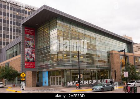 Madison Wisconsin public library Stock Photo - Alamy