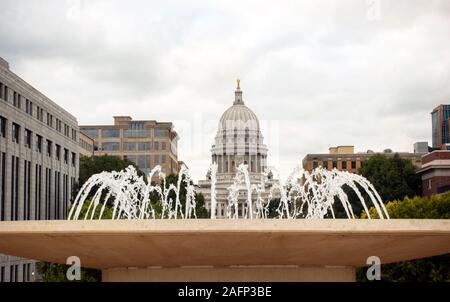 capital building in Madison Wisconsin Stock Photo - Alamy