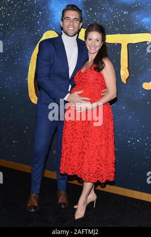 (L-R) Josh Segarra and Brace Rice Segarra attend the World Premiere of ...