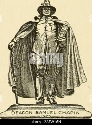 The Puritan Statue in Springfield Massachusetts Stock Photo - Alamy