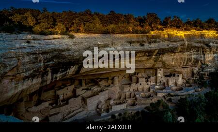 September 5, 2019 COLORADO, USA - Mesa Verde National Park, Indian ...