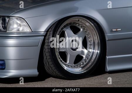BMW E36 shape M3 3 Series convertible with air ride suspension Stock ...