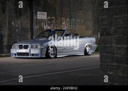 BMW E36 shape M3 3 Series convertible with air ride suspension Stock ...