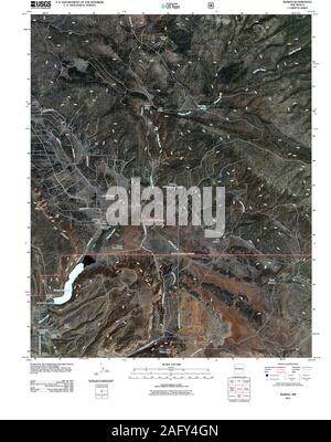 USGS TOPO Map New Mexico NM Oscura 20100831 TM Inverted Restoration ...