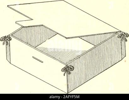 Long Rectangle Cardboard Box Cut Out on White Stock Photo - Alamy