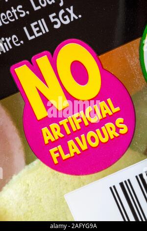 Packet of Bumper Bag flying saucers sherbet filled wafer discs isolated ...