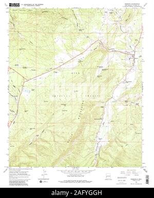 Reserve, New Mexico, map 1965, 1:24000, United States of America by ...