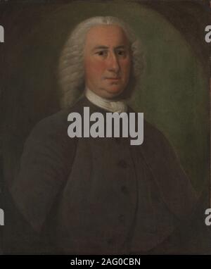 Portrait of a Man by Jeremiah Theus, oil on canvas, (ca.1719-1774), USA ...