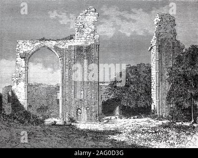 India, Uttar Pradesh, Lucknow, Kaiserbagh, Baradari (Summer palace ...