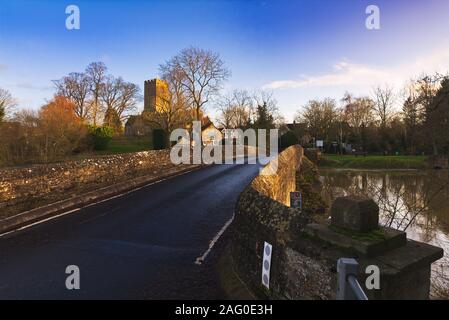 Bridge over the River Ouse, Felmersham, Bedfordshire,which was opened ...