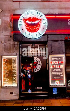 London, England, UK. The Comedy Store entrance: Empire Casino, 5-6 ...