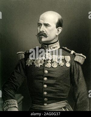 LOUIS-JULES TROCHU (1815-1896) French soldier and politician Stock ...