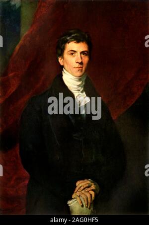 Portrait of British statesman Henry Peter Brougham, 1st Baron Brougham ...