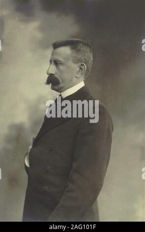 Portrait of pianist and composer Moritz Moszkowski (1854-1925). Private ...