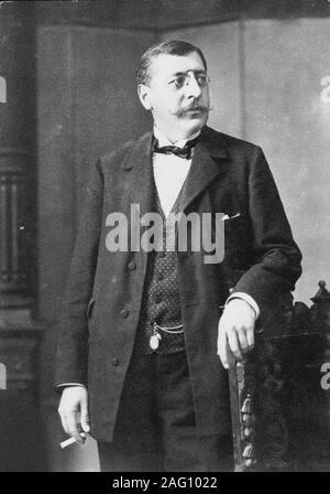 Portrait of the conductor and composer Felix Mottl (1856-1911). Private ...