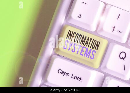 Writing note showing Communication Systems. Business photo showcasing ...