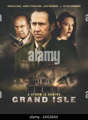 GRAND ISLE, from left: KaDee Strickland, Luke Benward, 2019. © Screen ...