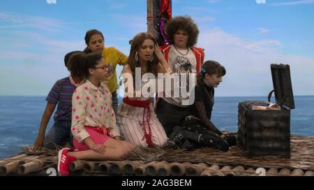 TEAM KAYLIE, from left: Eliza Pryor, Symera Jackson, Alison Fernandez ...