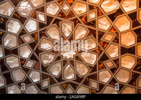 Ottoman art example of Mother of Pearl inlays Stock Photo - Alamy