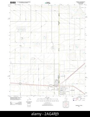 USGS TOPO Map New Mexico NM Panama Ranch 194152 2001 24000 Inverted ...
