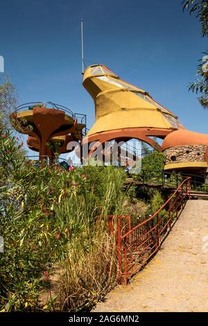 Ben Abeba Restaurant, Lalibela, Ethiopia Stock Photo - Alamy