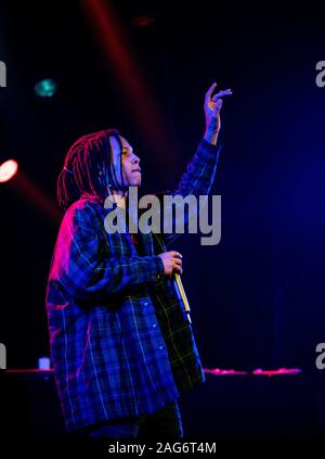 Copenhagen, Denmark. 17th Dec, 2019. The American rapper J.I.D ...