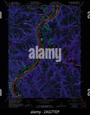 OH Powhatan Point 228067 1960 24000 Stock Photo - Alamy