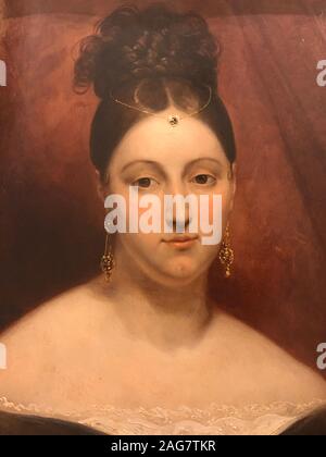 Portrait of the opera singer Maria Malibran (1808-1836), First quarter ...
