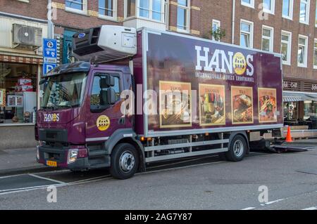 Hanos Company Truck At Amsterdam The Netherlands 28-1-2022 Stock Photo ...