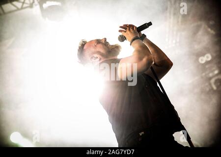 Circus Maximus' singer Michael Eriksen, supporting act for Symphony X ...