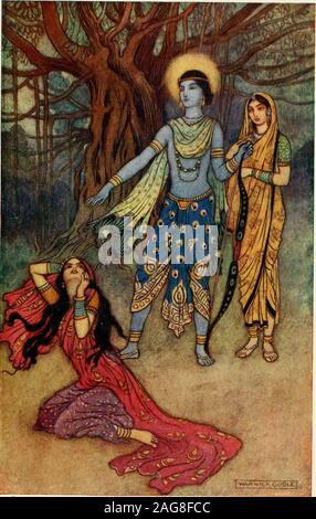 Rama and Sita in Panchavati Stock Photo - Alamy