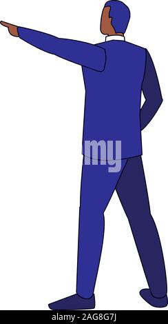 Avatar man of back design, Boy male person people human social media ...