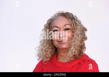 Kim Johnson, on location in Liverpool 27th Ocotber 2019. Kim Johnson ...