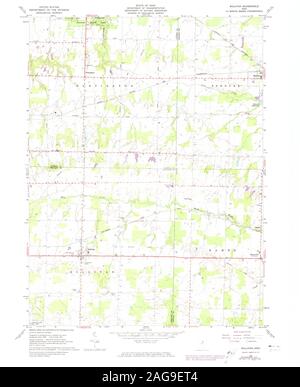 Sullivan, Ohio, map 1961, 1:24000, United States of America by Timeless ...