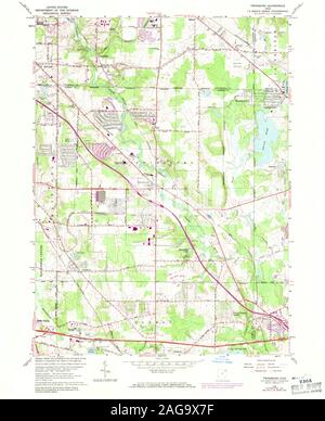 Twinsburg, Ohio, map 1963, 1:24000, United States of America by ...