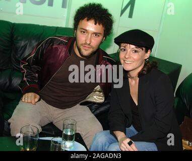 Actors Richard Mylon and Catrin Powell pictured at the Screen Gems ...