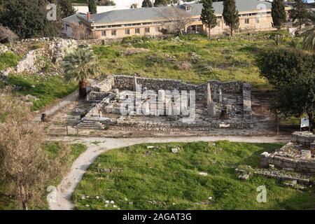 Temple of Obelisks, ancient ruins, Byblos, UNESCO World Heritage Site ...