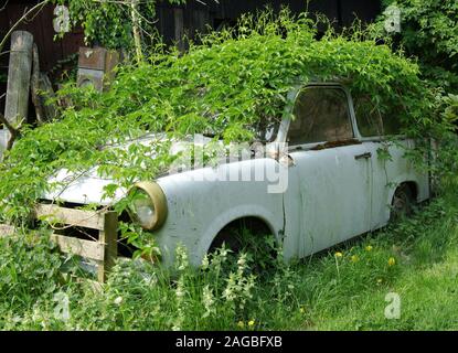 Alter Trabbi / Trabant Stock Photo - Alamy
