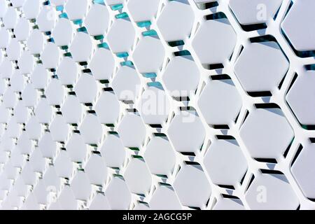 Hexagonal high-tech background. Futuristic concept with gold Stock ...