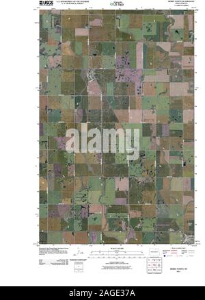 USGS TOPO Map North Dakota ND Cannon Ball SE 20110323 TM Restoration ...