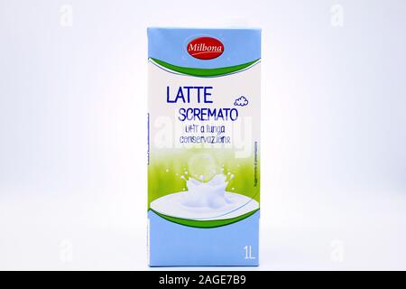 Milbona Pasteurized Low Fat MILK product for Lidl Supermarket chain by ...