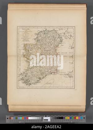 Ireland, divided into its four provinces; subdivided into counties 1786 ...