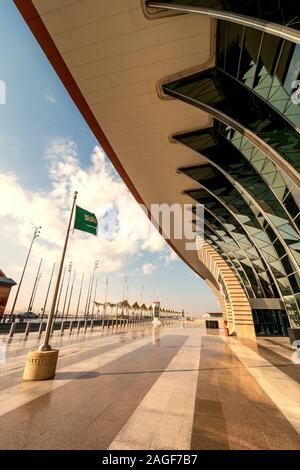 Exterior view of the brand new Terminal 1 at the King Abdulaziz ...