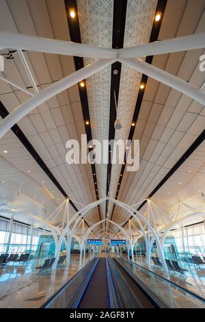 Interior view of the brand new Terminal 1 at the King Abdulaziz ...