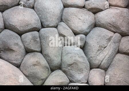 Round rocks forming an interesting pattern or structure Stock Photo - Alamy