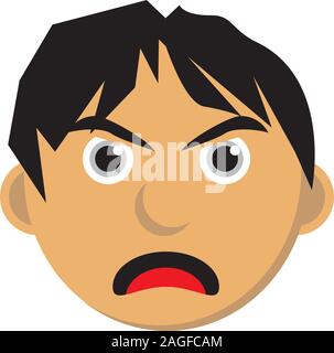Emoji confused emoticon characters vector set. Emoticons thinking ...