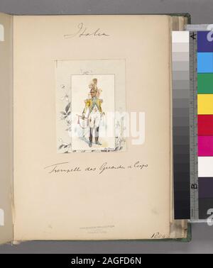 Italy Italian soldier, 1809-1810; Italy Italian soldier, 1809-1810 ...